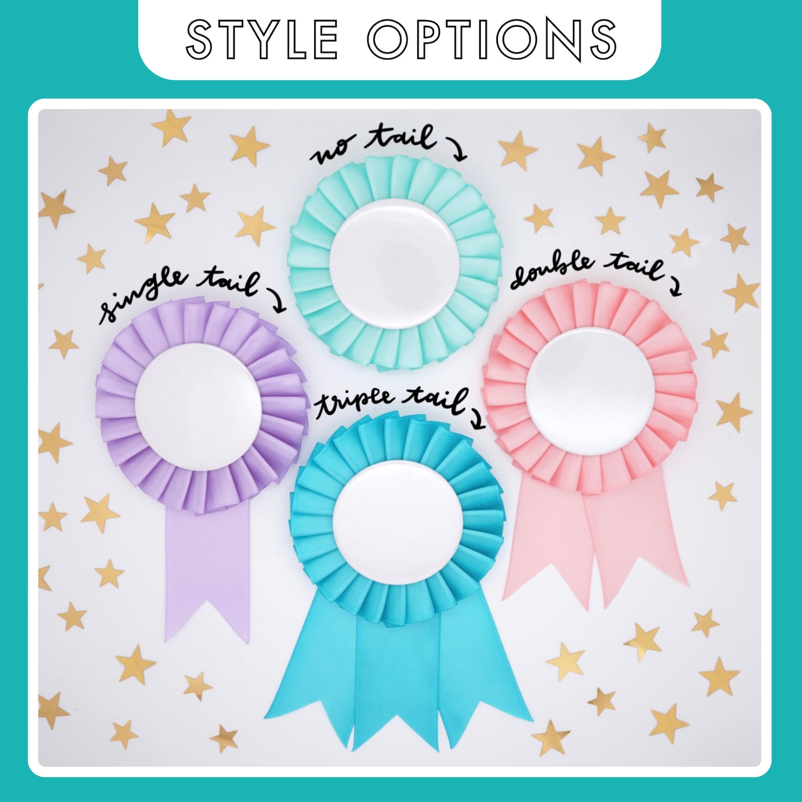 1st Place Satin Award Ribbon - Etsy