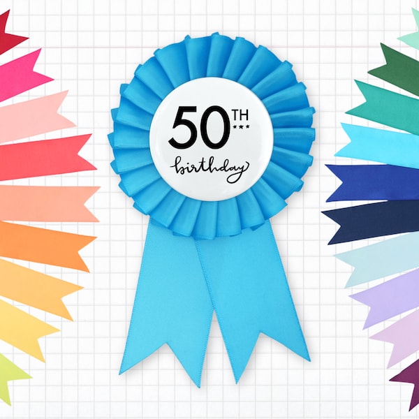 Birthday Ribbon - Etsy