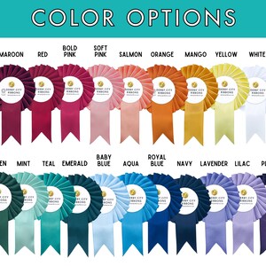 1st Place Satin Award Ribbon - Etsy