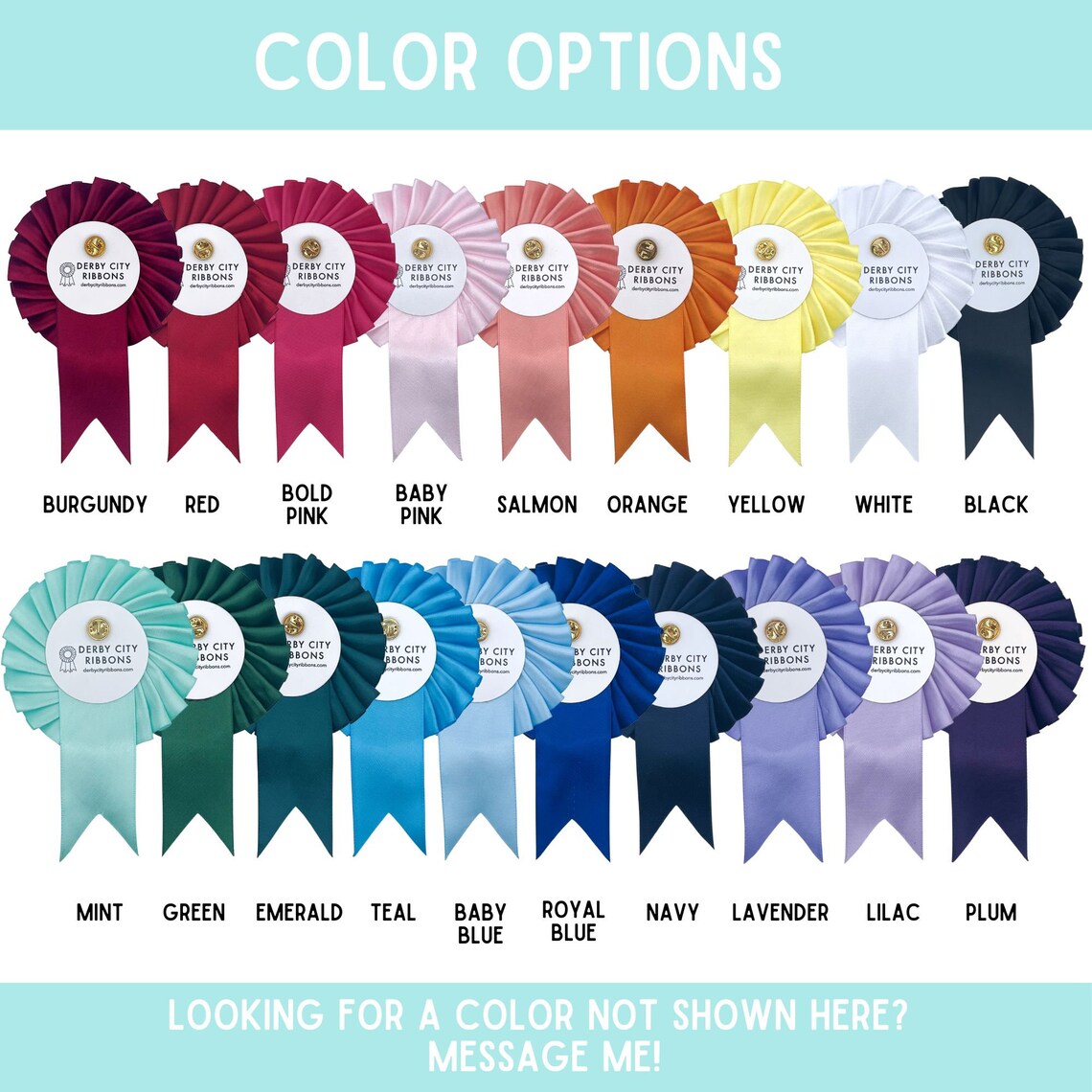 1st Place Satin Award Ribbon - Etsy