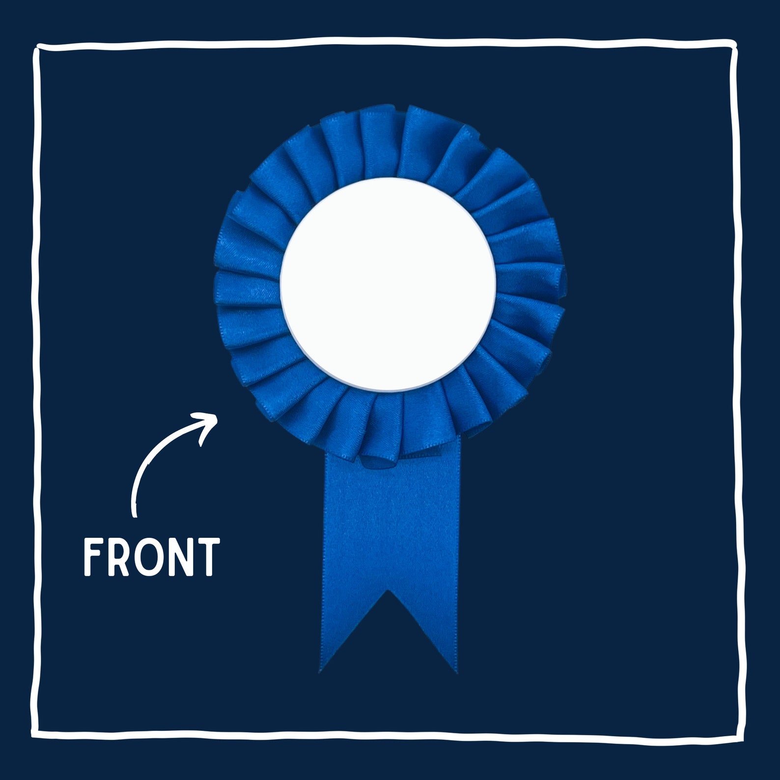 BLANK Satin Award Ribbon - Etsy