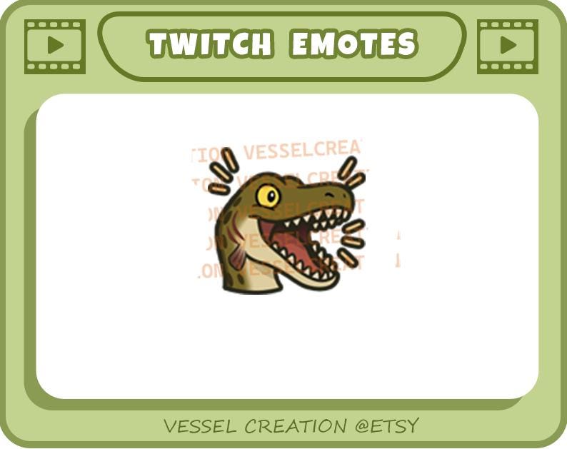 Twitch Emote / Cute Lizard Emotes Pack (bonk, Happy, Crying, Angry ...