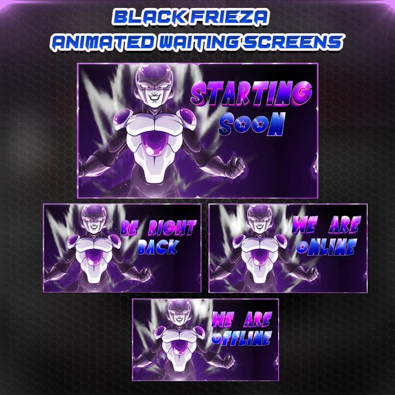 Stream Overlay + Twitch Panels / Dragon Ball Z Layout / Customize ...