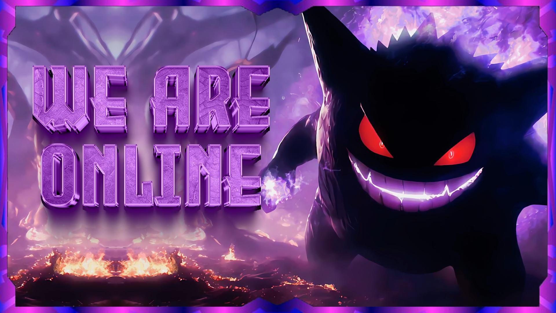 Stream Overlay + Twitch Panels / Pokémon Layout / Customize / Gengar ...