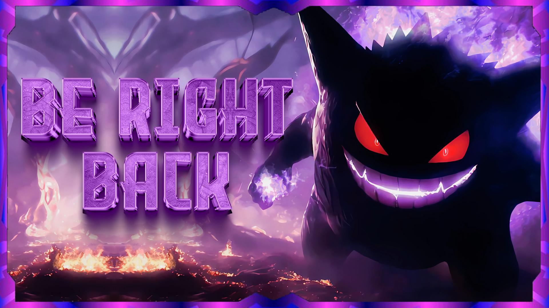 Stream Overlay + Twitch Panels / Pokémon Layout / Customize / Gengar ...