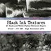 Black Ink Texture Digital Paper - Etsy