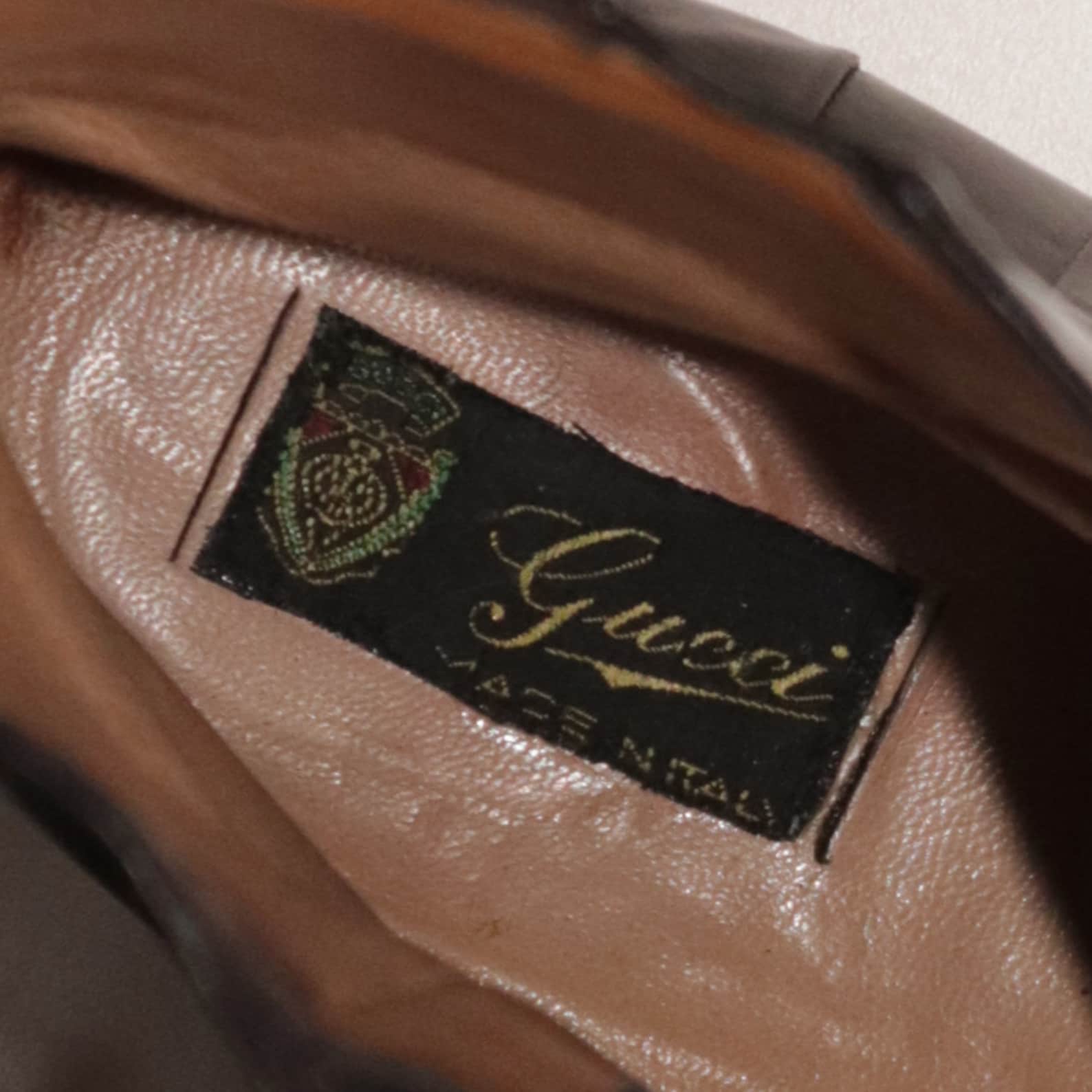 Vintage 70s Gucci Black Zip Boots 42.5 fits 42/US 10 - Etsy