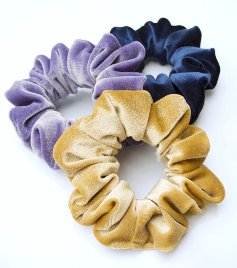 Velvet Hair Scrunchies Luxury Scrunchies Soft Scrunchies - Etsy UK