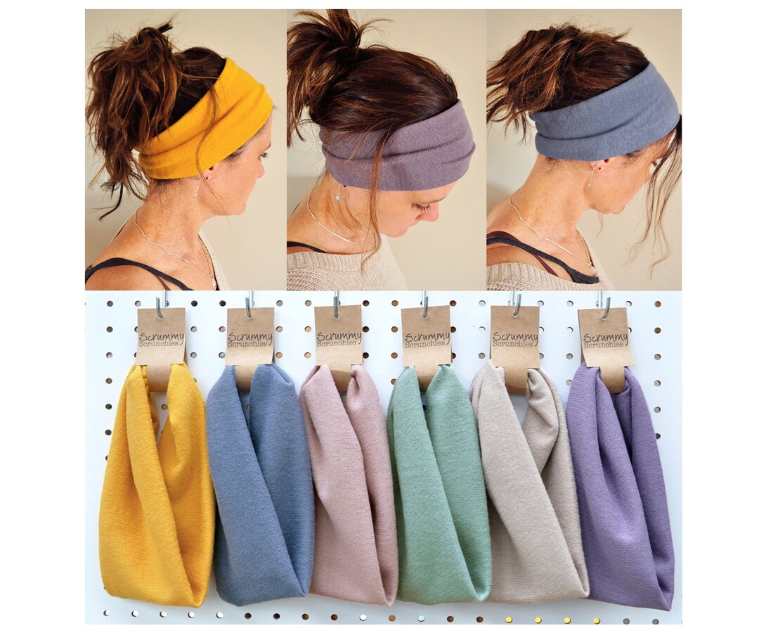 Extra Soft, Gentle Fit, Cosy Headbands * Wide Stretch Headband * Ear ...