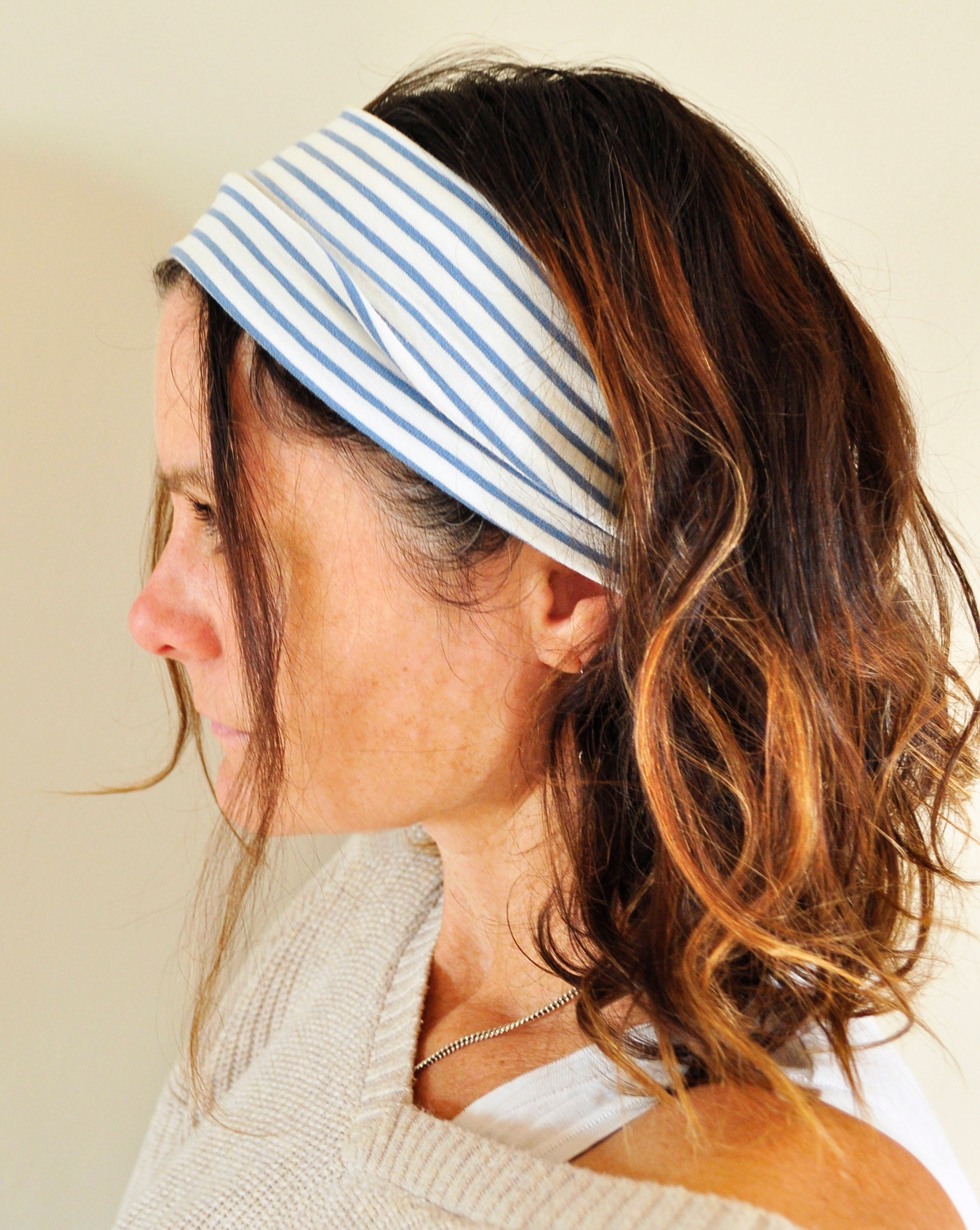Stretchy Striped Headbands * 6 Colours * Stripy Stretch Headband ...