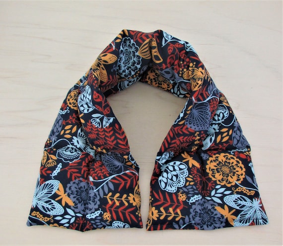 Heated Neck Wrap Microwave Neck Warmer Long Heating Pad | Etsy