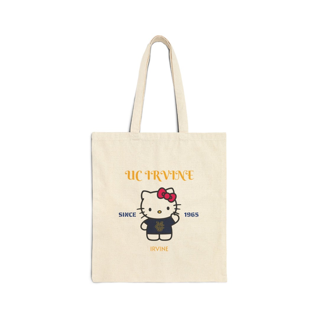 UCI Cotton Canvas Tote Bag, University of Irvine Tote Bag, UCI Merch ...