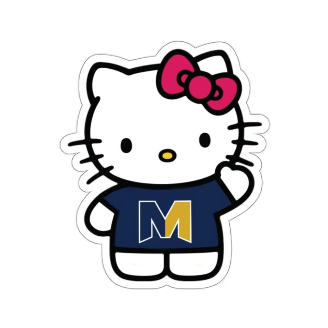 UC Merced Hello Kitty Sticker College Merch, Kiss-cut Decal, Laptop ...