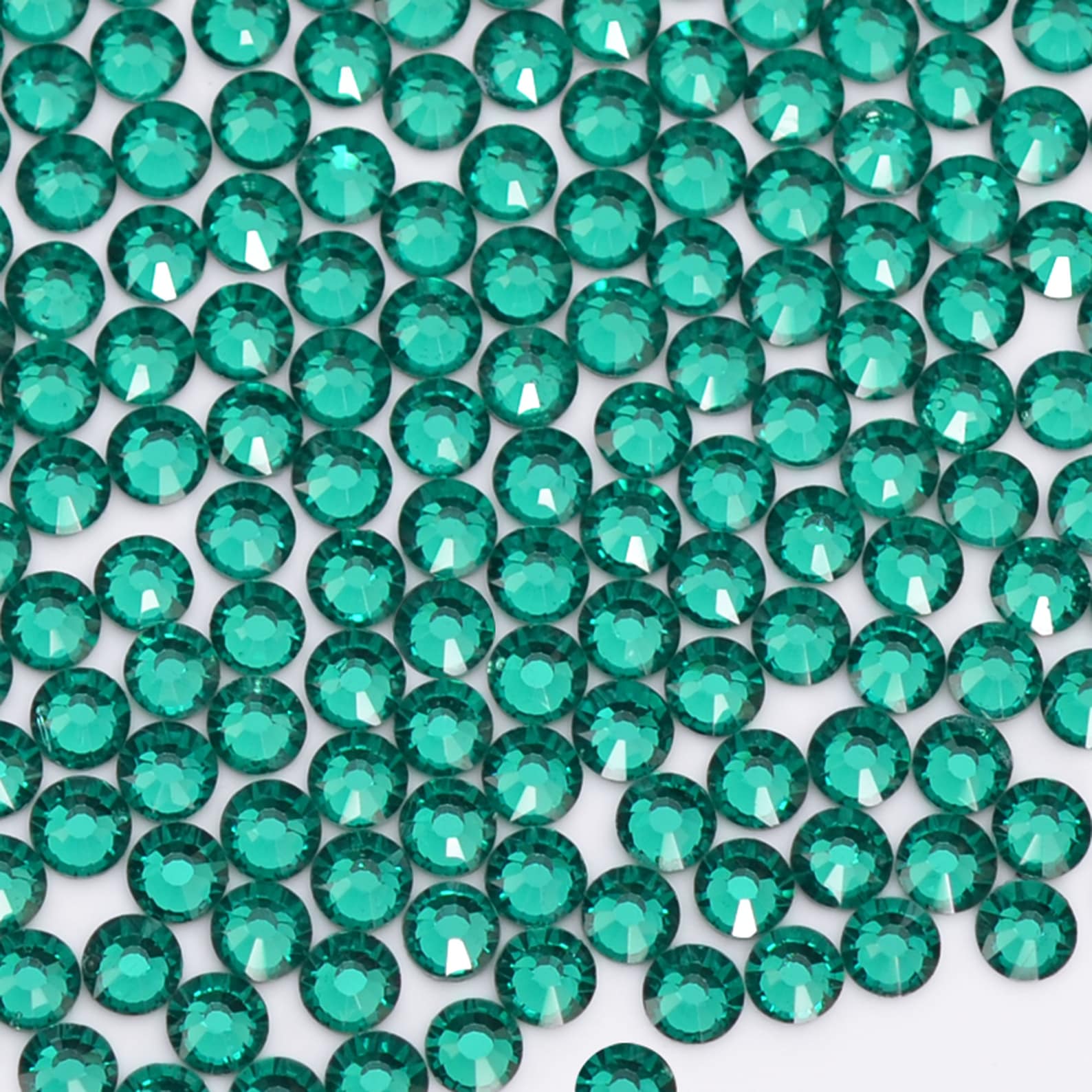 US Seller Teal Rhinestones /flat Back Rhinestones /crystal - Etsy