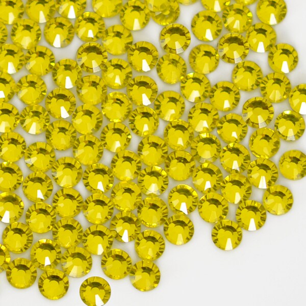 Yellow Rhinestones - Etsy