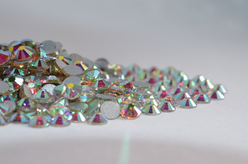 US Seller Crystal AB/AB Crystal/flat Back Rhinestones | Etsy