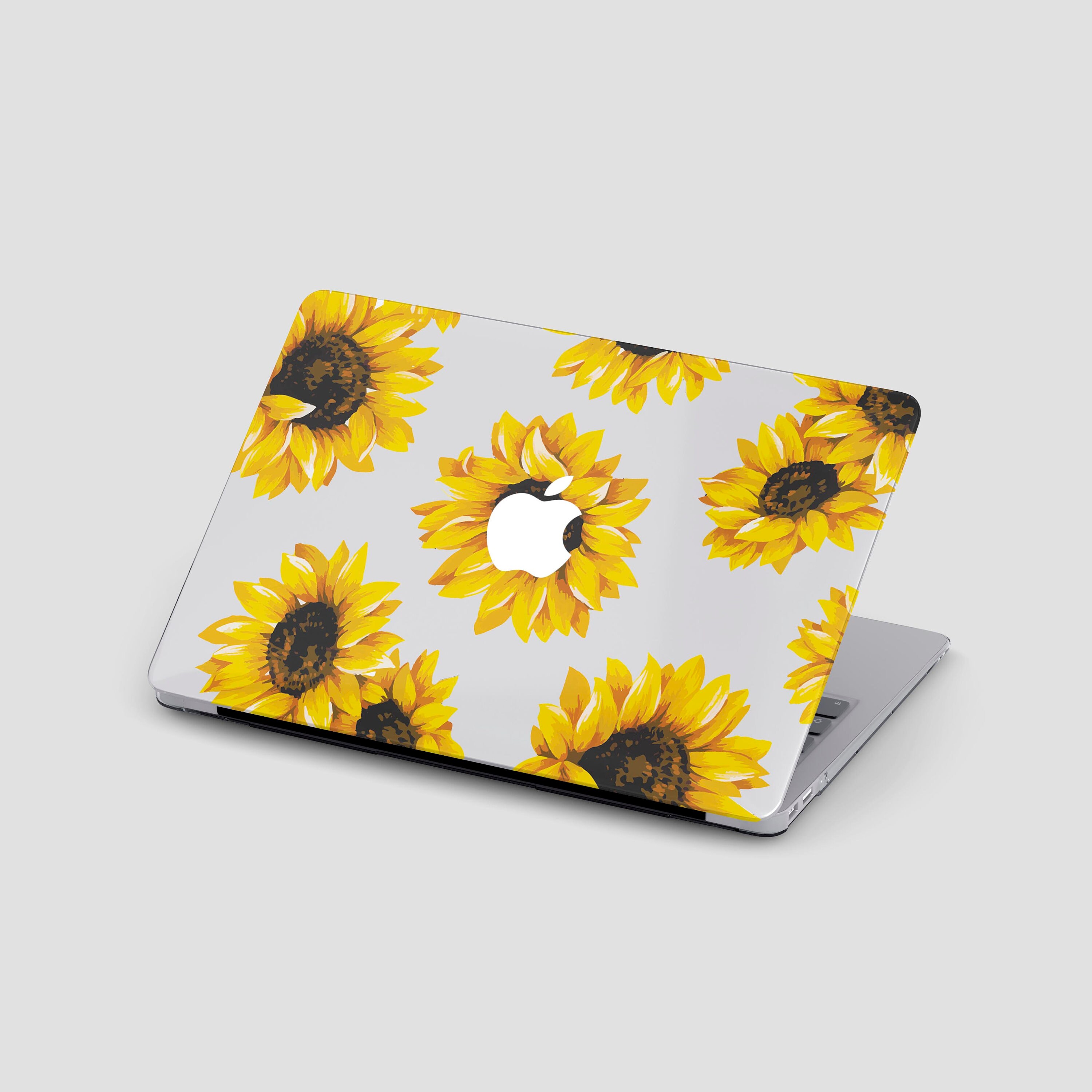 Sunflower Macbook Case Clear Macbook Air 13 Macbook Pro 16 - Etsy