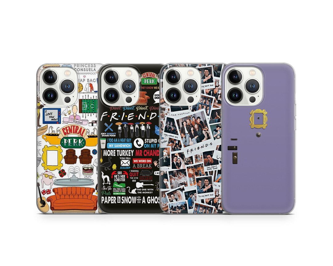 Friends Phone Case, TV Show Cover for iPhone 16 Pro Max 15, 14, 13, 12 ...