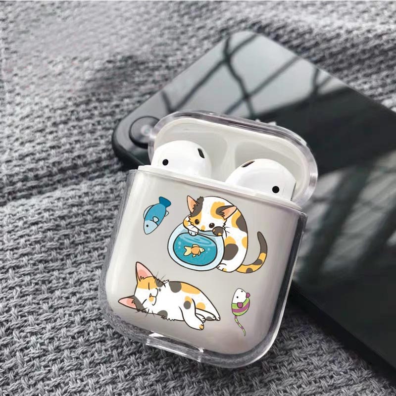 Cat AirPod Case - Etsy