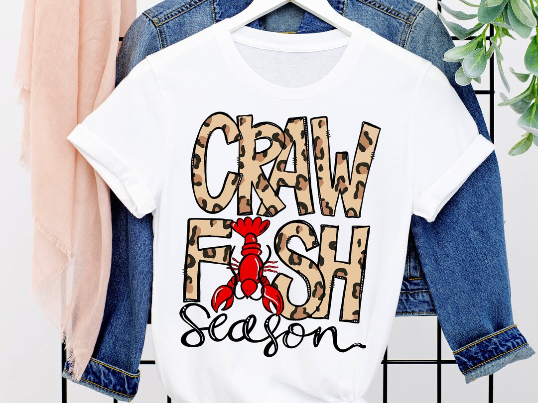 Crawfish Season Tee, Crawfish Shirt, Mudbug Shirt, Crayfishtee, Cajun ...