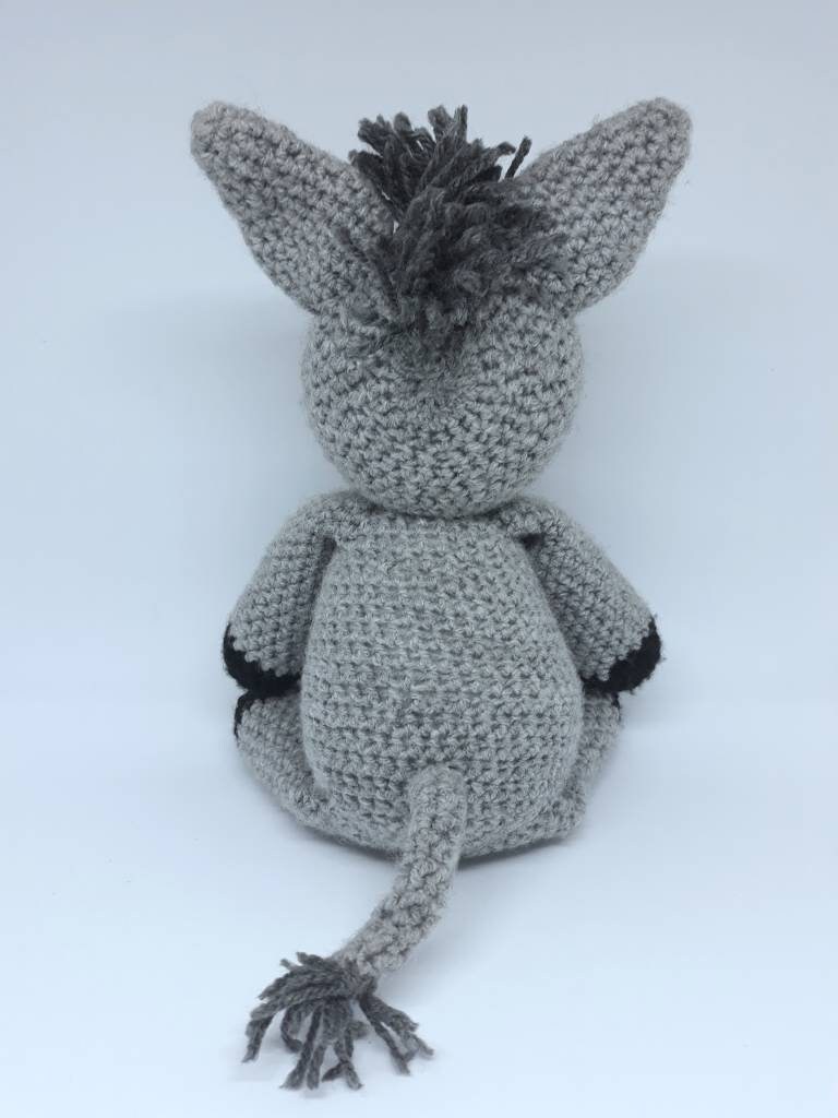 PATTERN - Dylan Donkey Crochet Pattern, Donkey, Animal, Farm, Stuffed ...