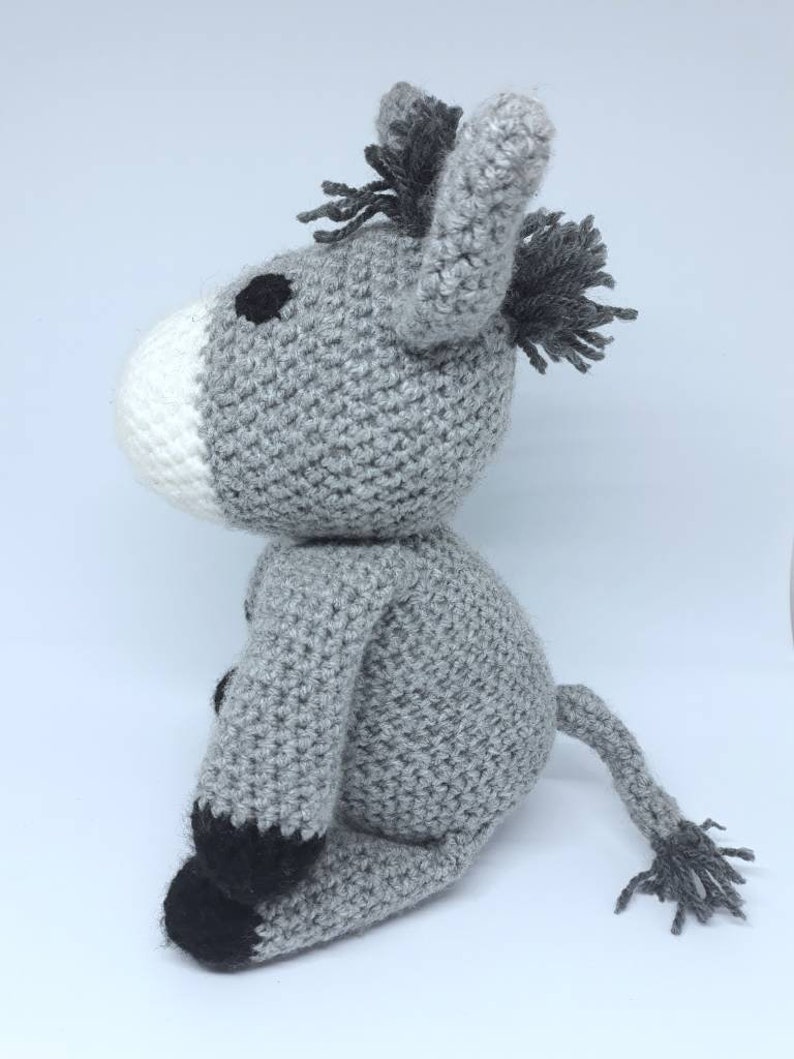 PATTERN - Dylan Donkey Crochet Pattern, Donkey, Animal, Farm, Stuffed ...
