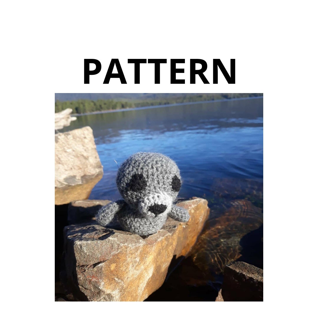 PATTERN - Sully Seal, Crochet Seal, Crochet Pattern, Crochet, Sea ...