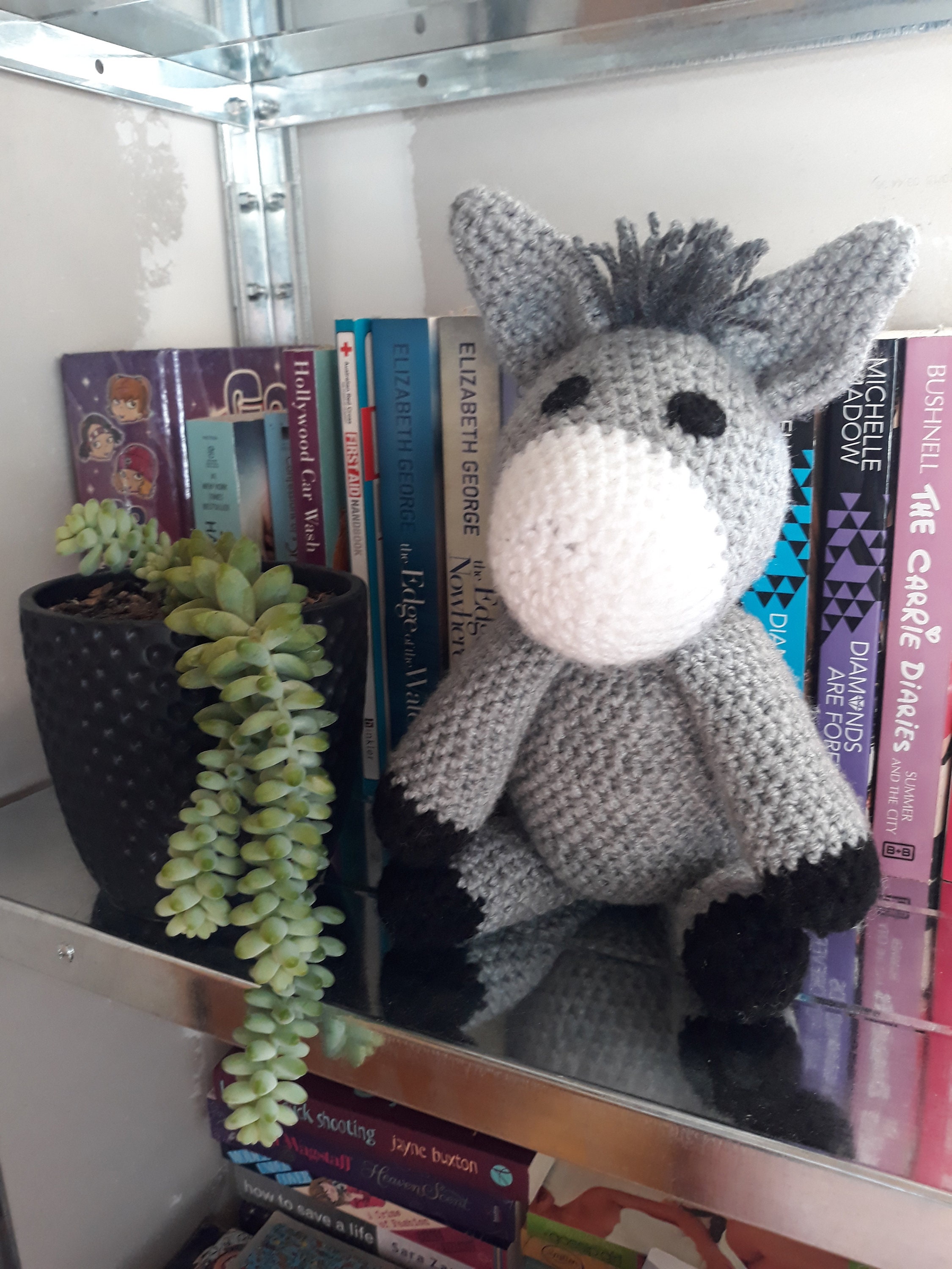 PATTERN - Dylan Donkey Crochet Pattern, Donkey, Animal, Farm, Stuffed ...