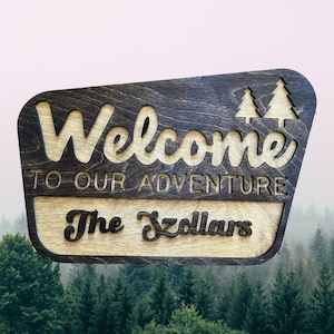 State Park Themed Welcome Sign - Etsy