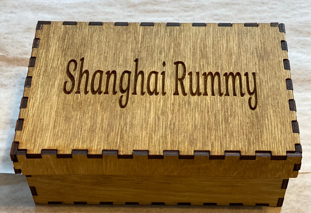 Shanghai Rummy Game Box - Etsy
