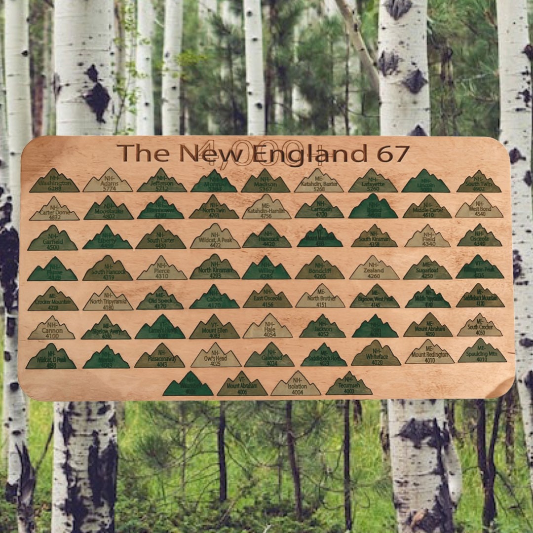 The New England 67 Mountain Tracker - Etsy