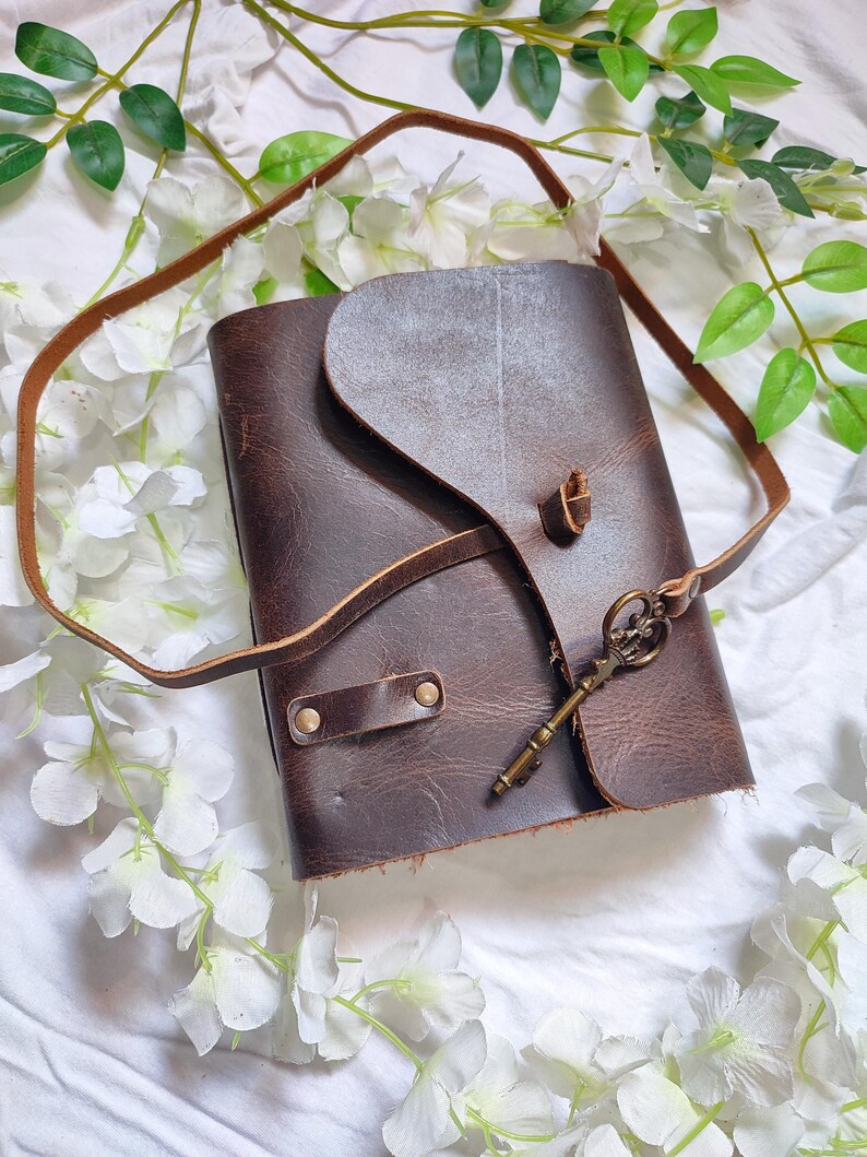 Handmade Genuine Buffalo Leather Antique Diary Vintage Journal With ...