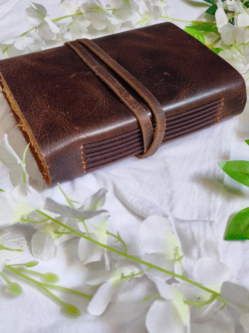 Handmade Genuine Buffalo Leather Antique Diary Vintage Journal With ...