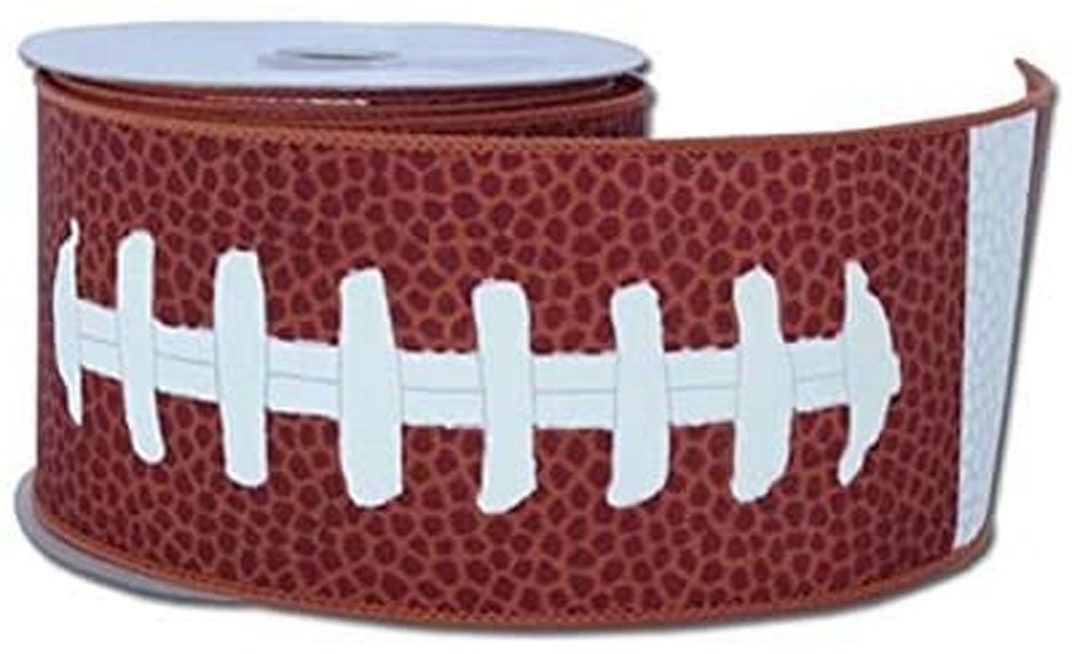 Football Lace Ribbon 1.5 Wide, Superbowl - Etsy