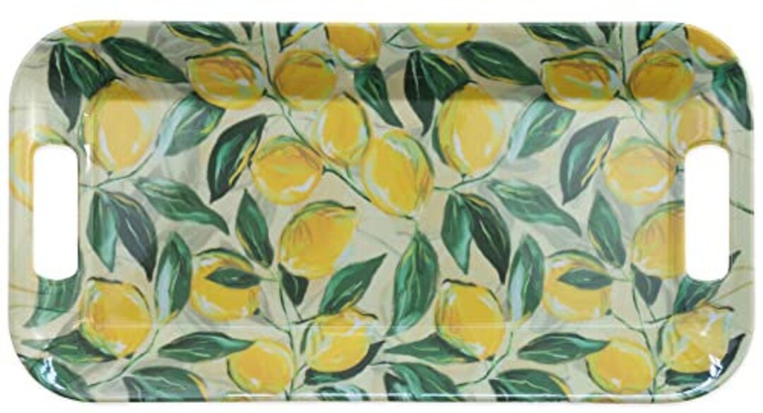 Lemon Melamine Tray, Serving Tray Generic 77567 - Etsy