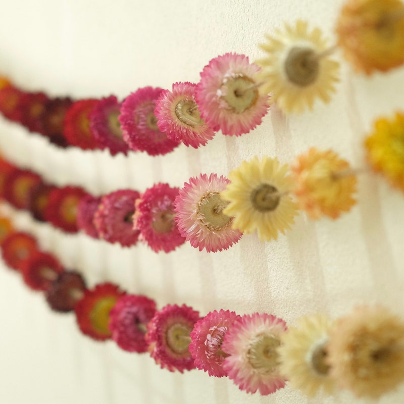 Straw Flowers Ornaments - Etsy UK
