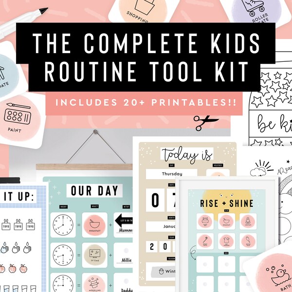 Visual Schedule - Etsy