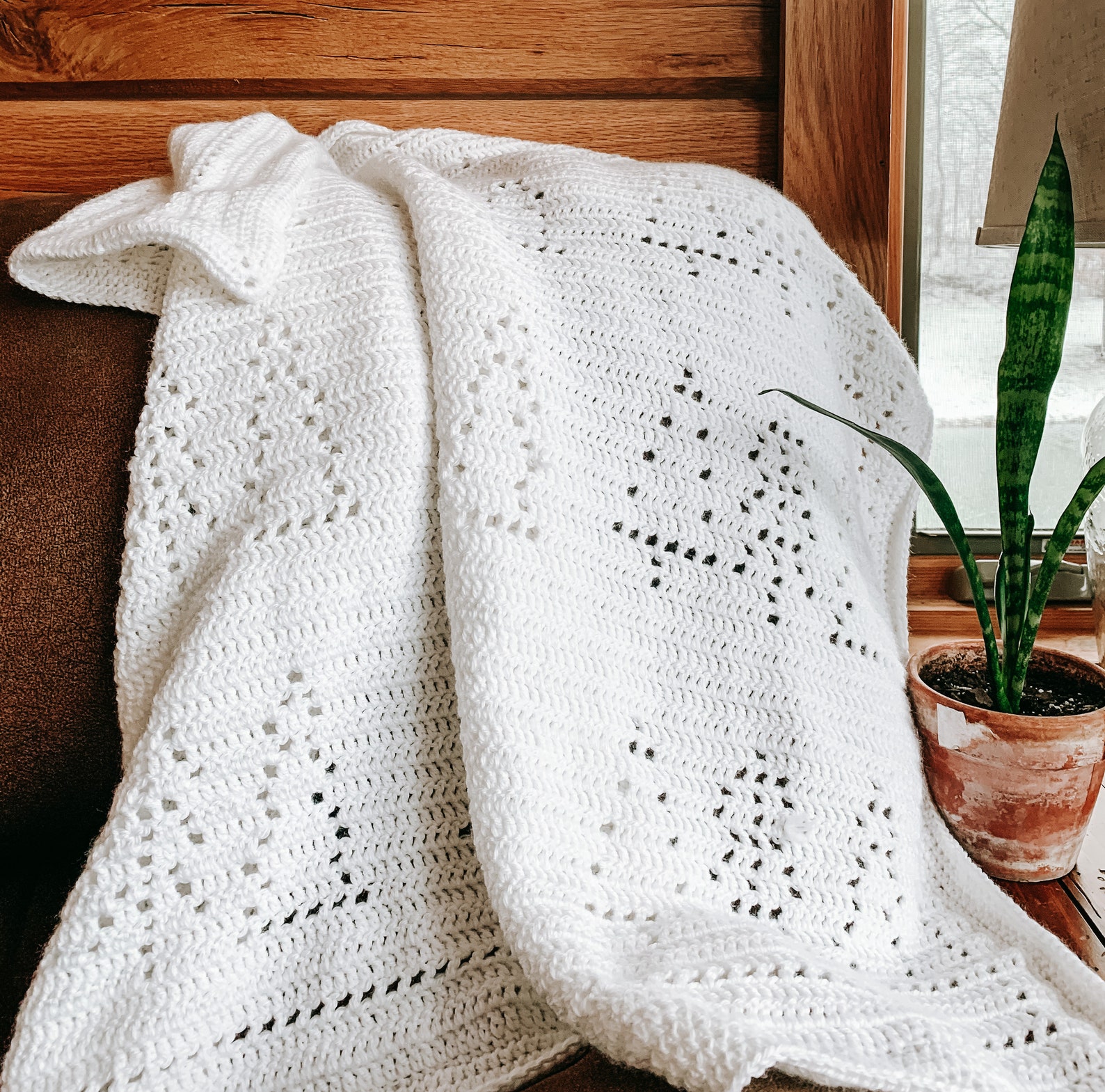 Woodland Forest Baby Blanket Crochet Pattern, Trees Blanket Crochet ...