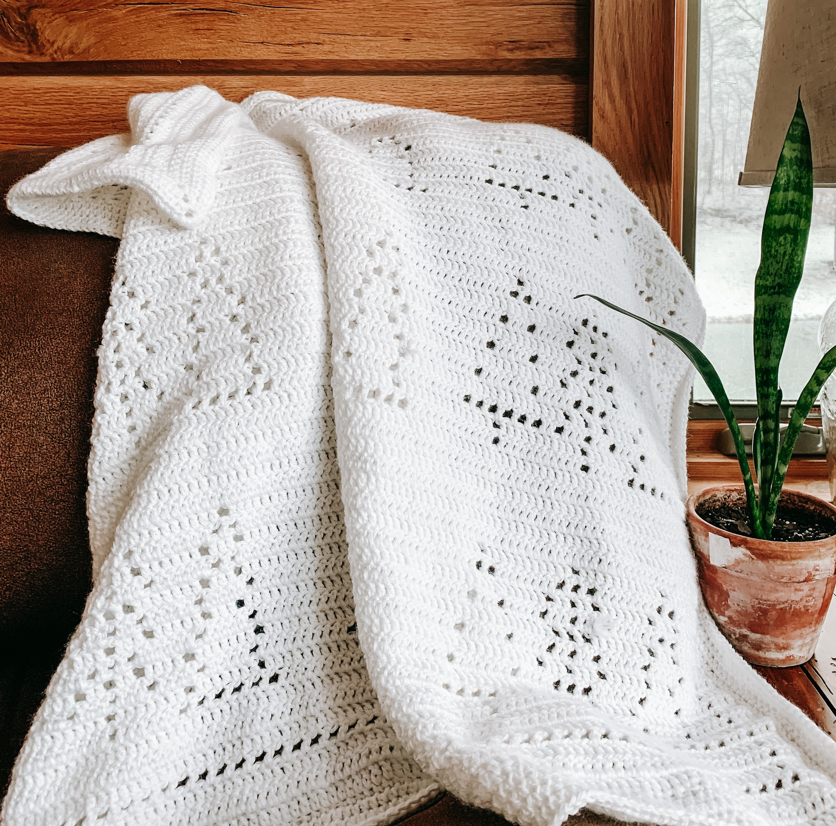 Woodland Forest Baby Blanket Crochet Pattern, Trees Blanket Crochet ...