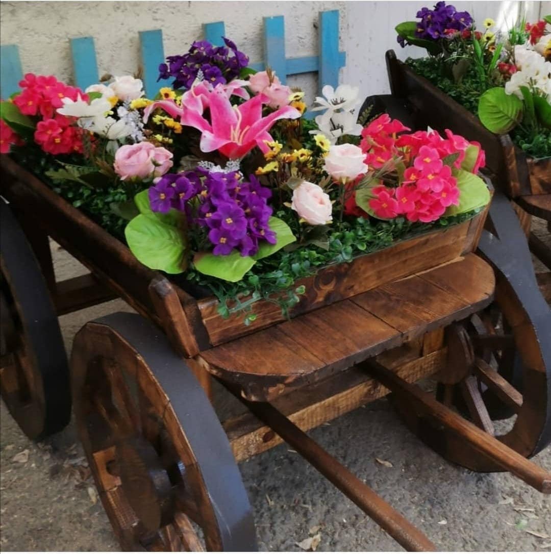 Decorative Wheelbarrow,decorative Flower Cart,garden and Farm ...