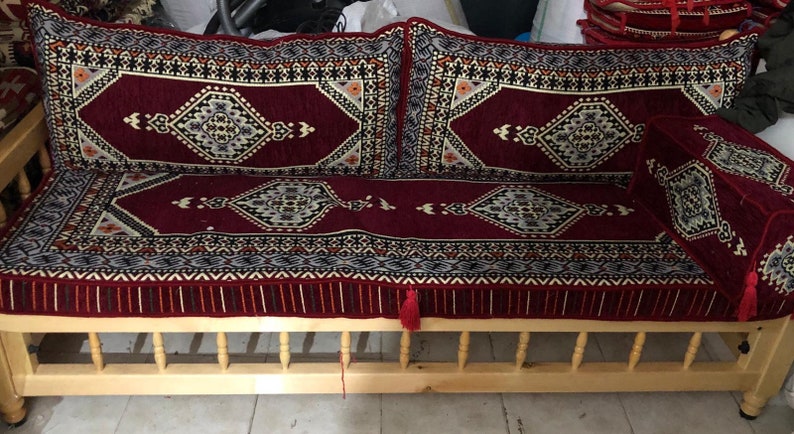 Oriental Wooden Seating Set,arabic Majlis Outdoor Indoor or Cafe ...