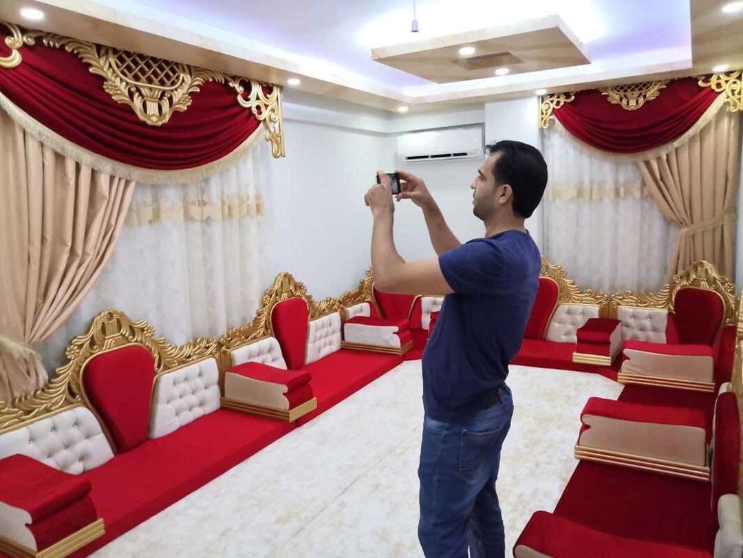 Bohemian Design, Oriental Floor Seating, Ethnic Sofa, Arabic Majlis ...