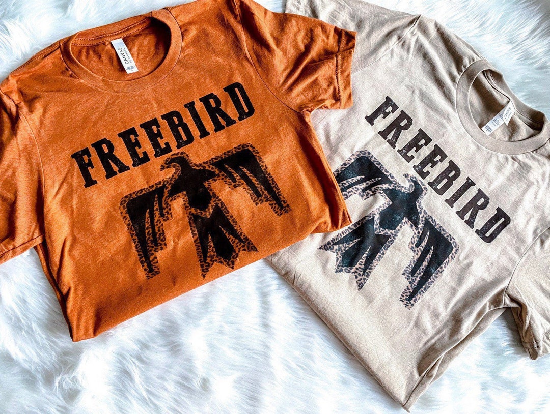 Freebird Tee, Vintage, Thunderbird Shirt, Thunderbird Tee - Etsy