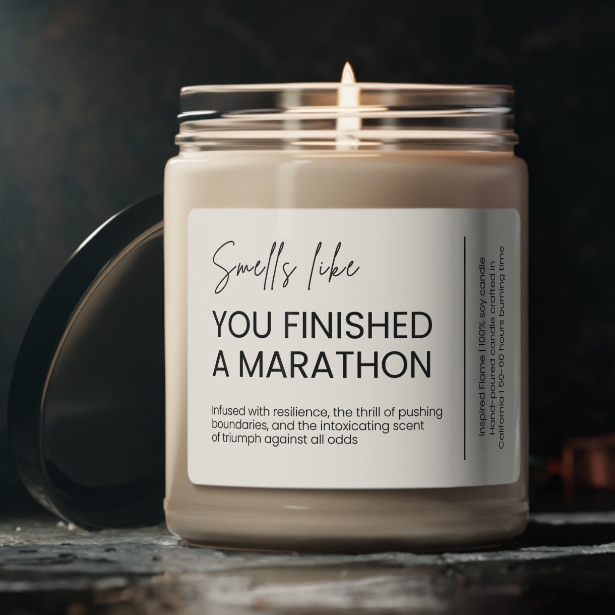 Smells Like You Finished a Marathon Candle, Runner Girl/ Friend ...