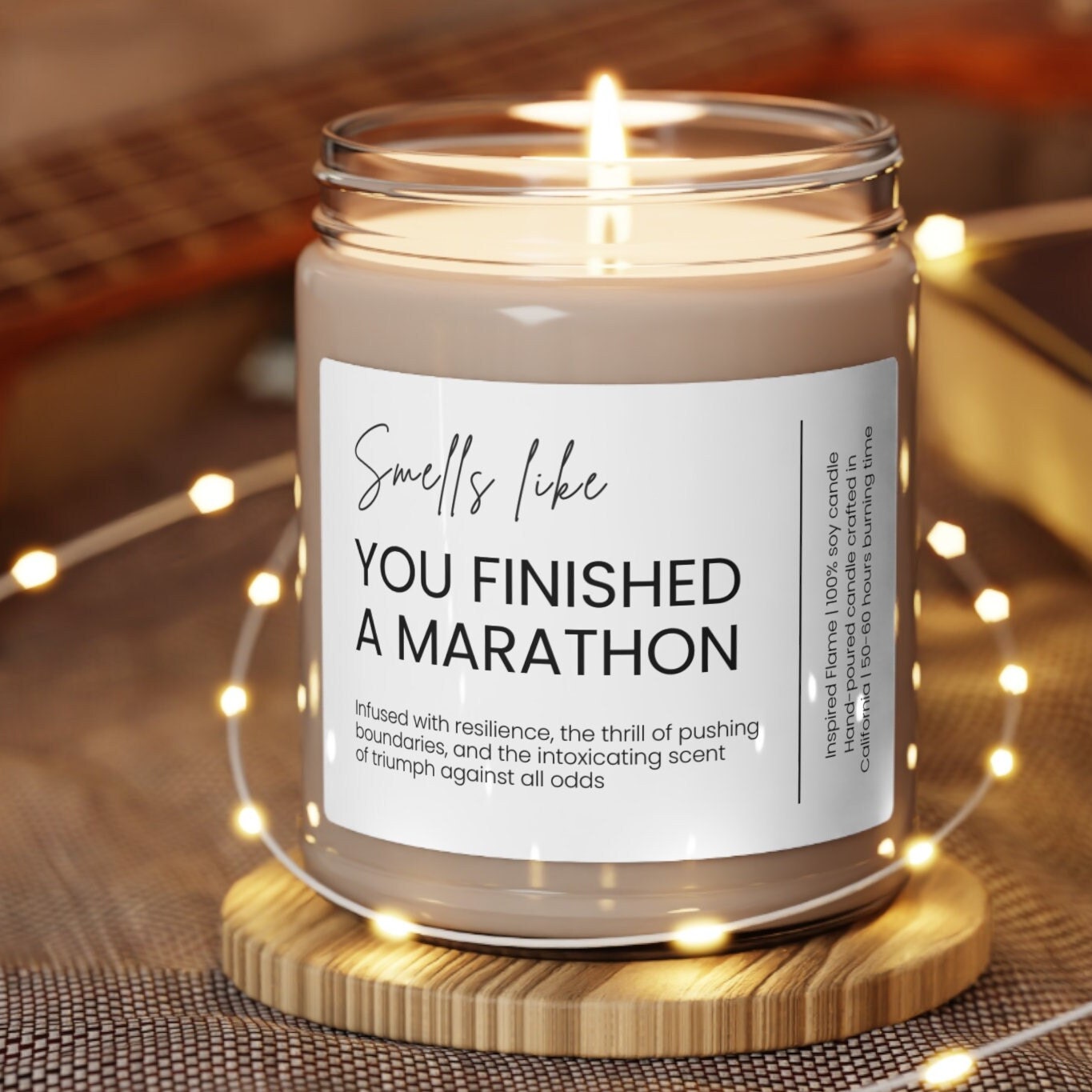 Smells Like You Finished a Marathon Candle, Runner Girl/ Friend ...