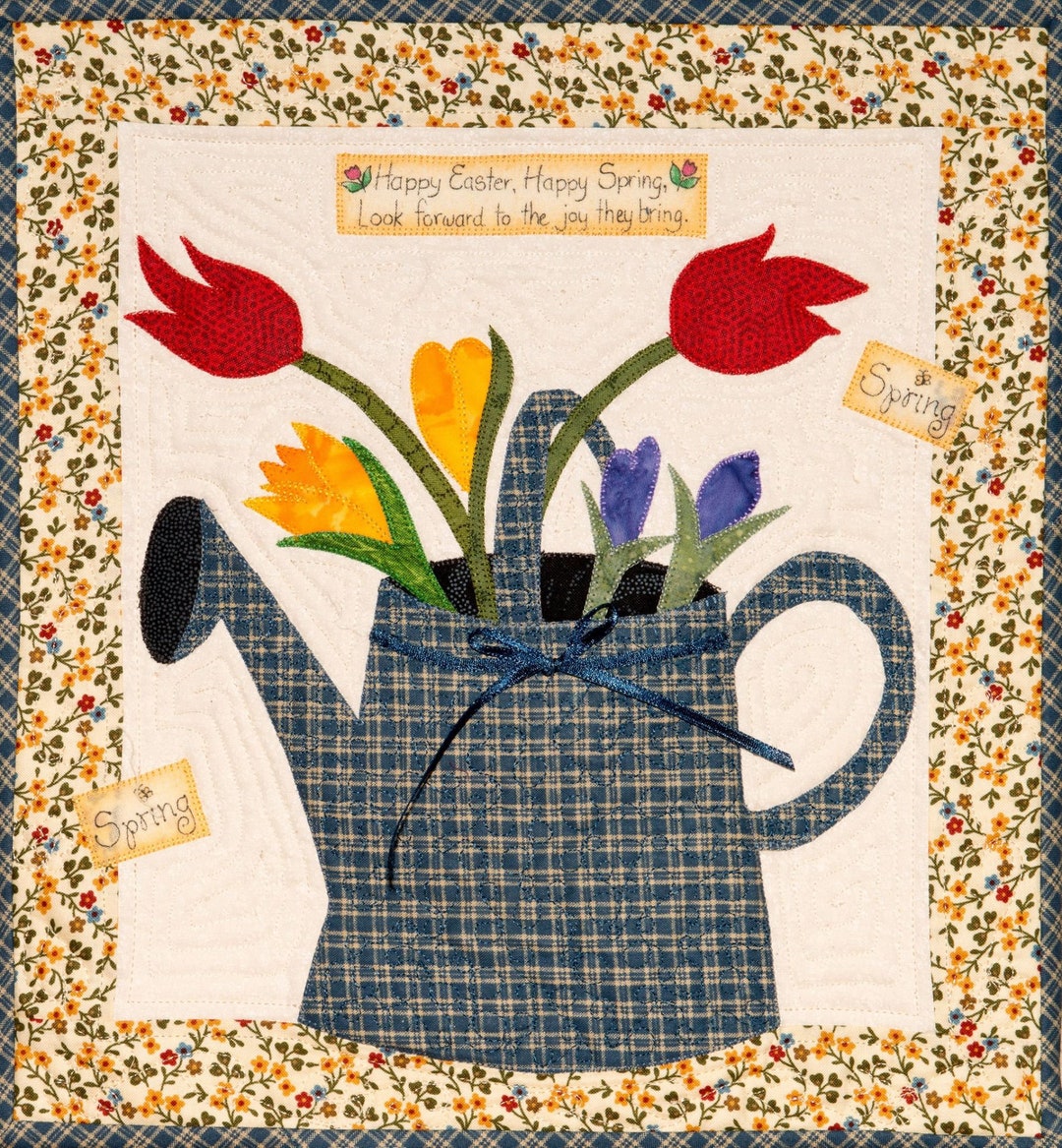 Miniature Quilt springtime - Etsy