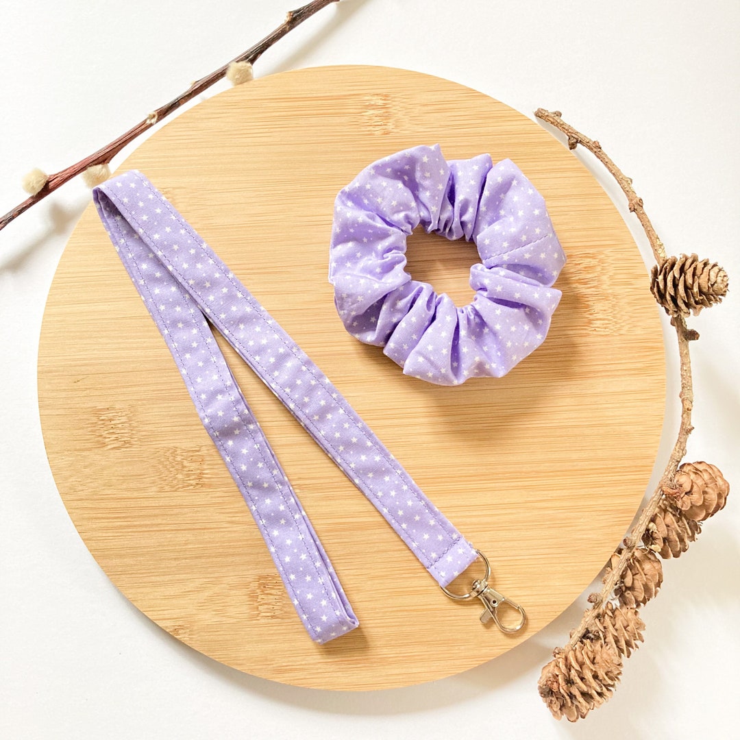 Purple Star Lanyard // Space Themed Lanyard, Cute Breakaway Lanyard ...