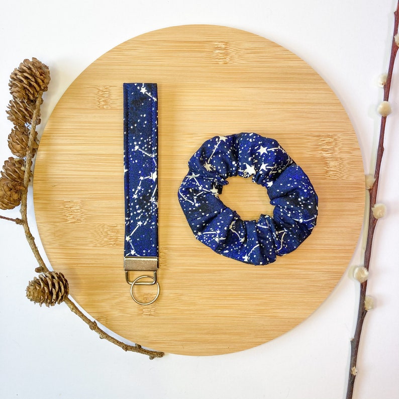 Glow in the Dark Galaxy Key Fob // Space Key Fob With Matching - Etsy UK