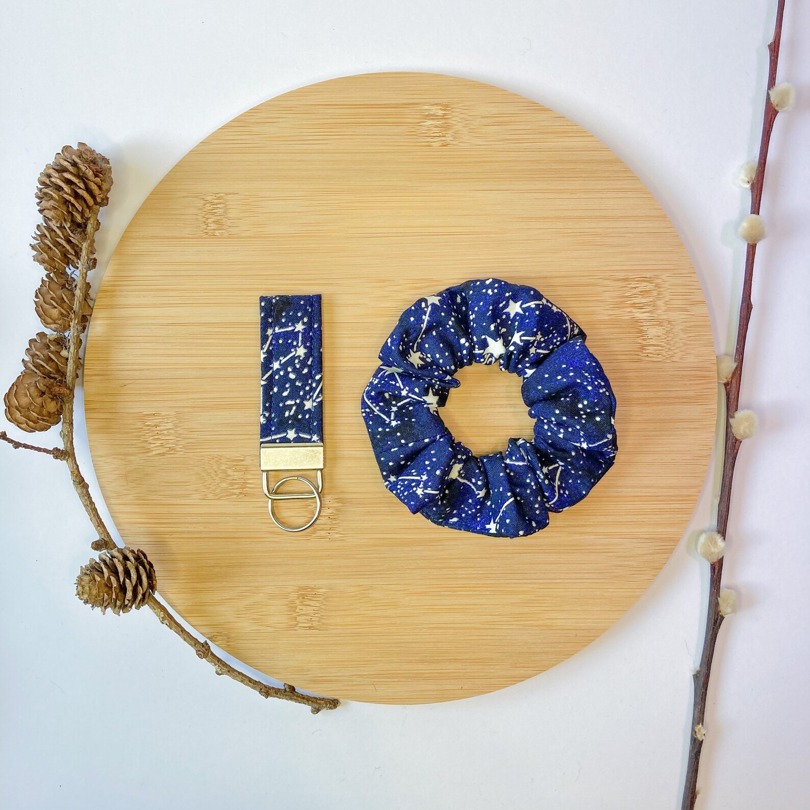 Glow in the Dark Galaxy Key Fob // Space Key Fob With Matching - Etsy UK