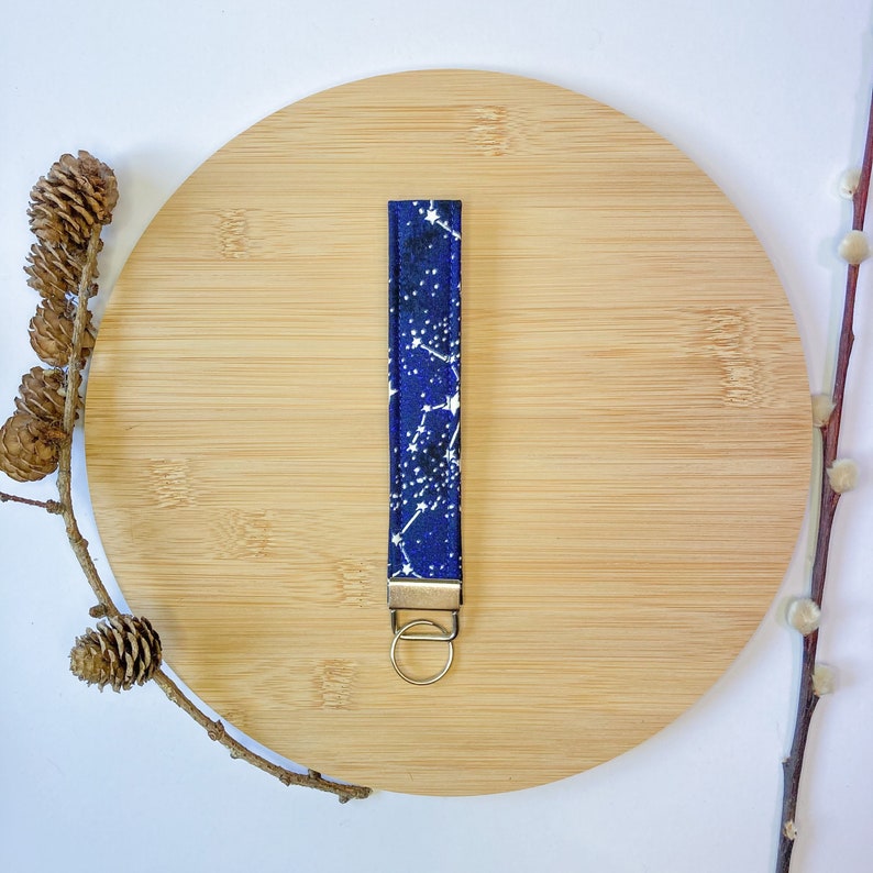 Glow in the Dark Galaxy Key Fob // Space Key Fob With Matching - Etsy UK